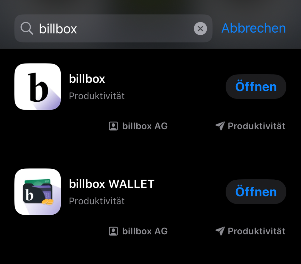 billbox - 2FA